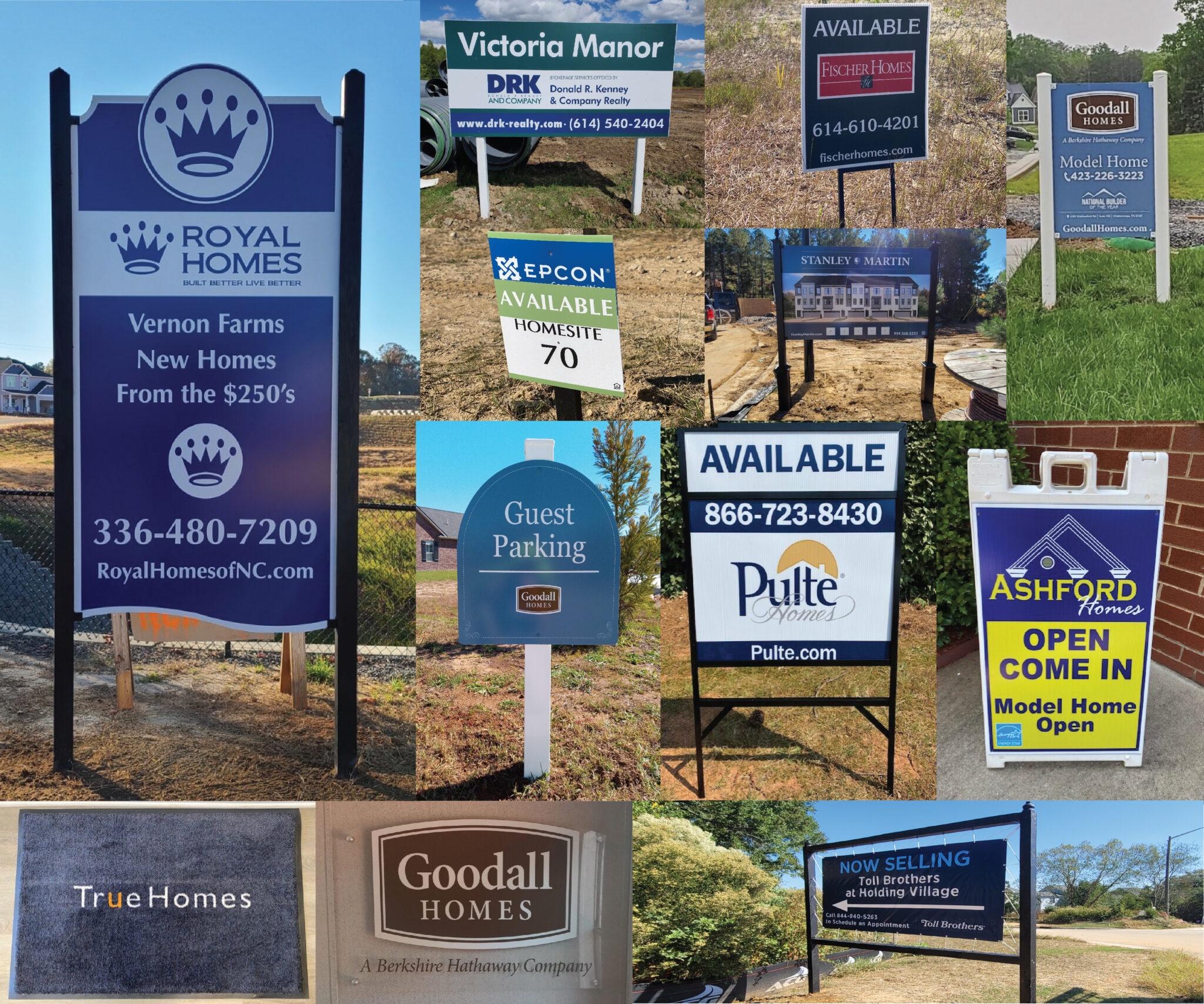 Commercial Signage for Home Builders | Artisan Direct